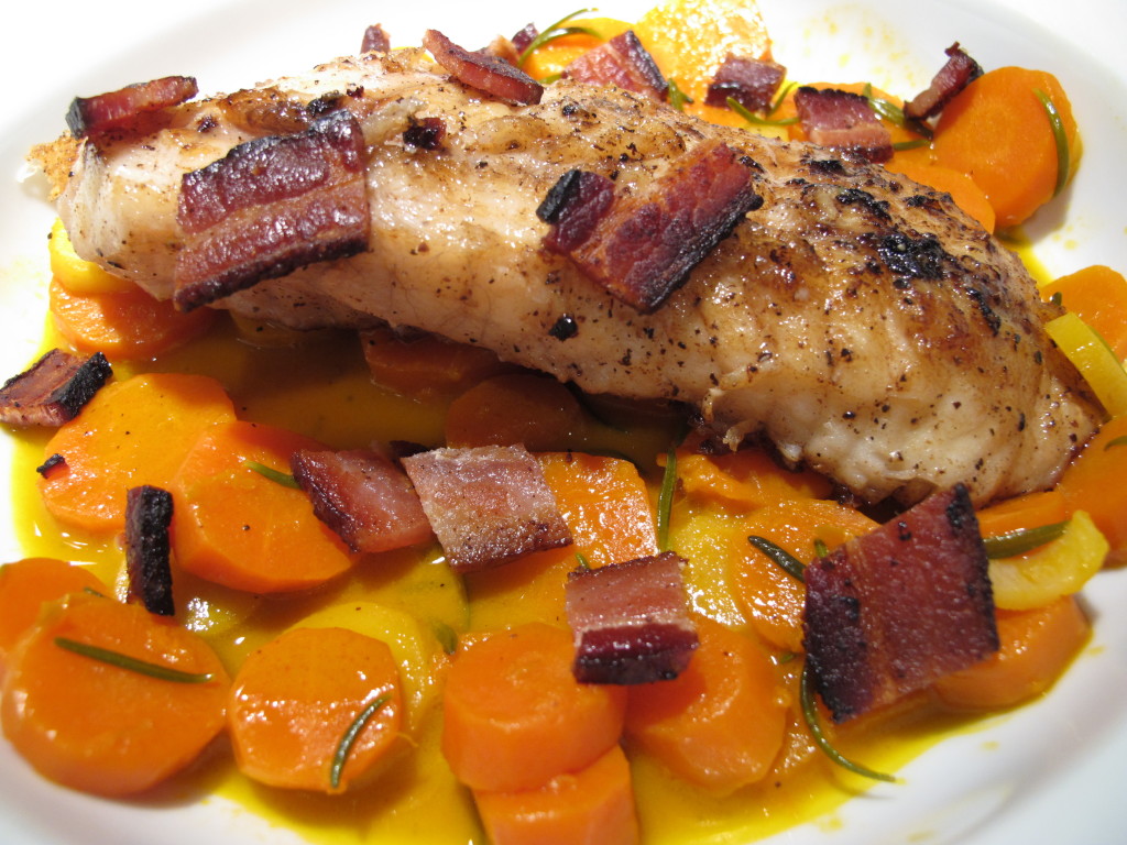 French Fridays: Monkfish with Double Carrots - Tout va bien! (tm)